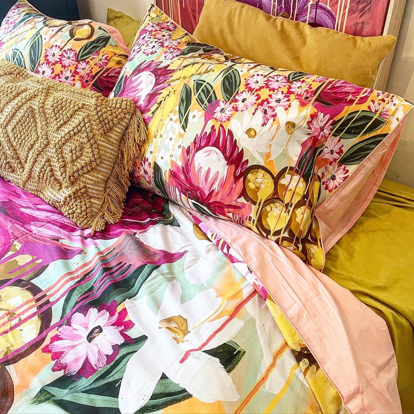 Rachel Ross Artist Original artwork bespoke designer fabric products ...